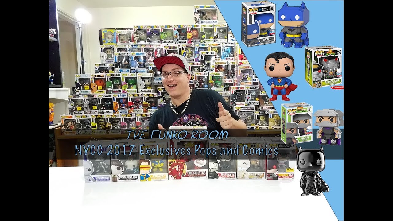 The Funko Room: NYCC 2017 Exclusives - Pops and Comics - My Comic Universe