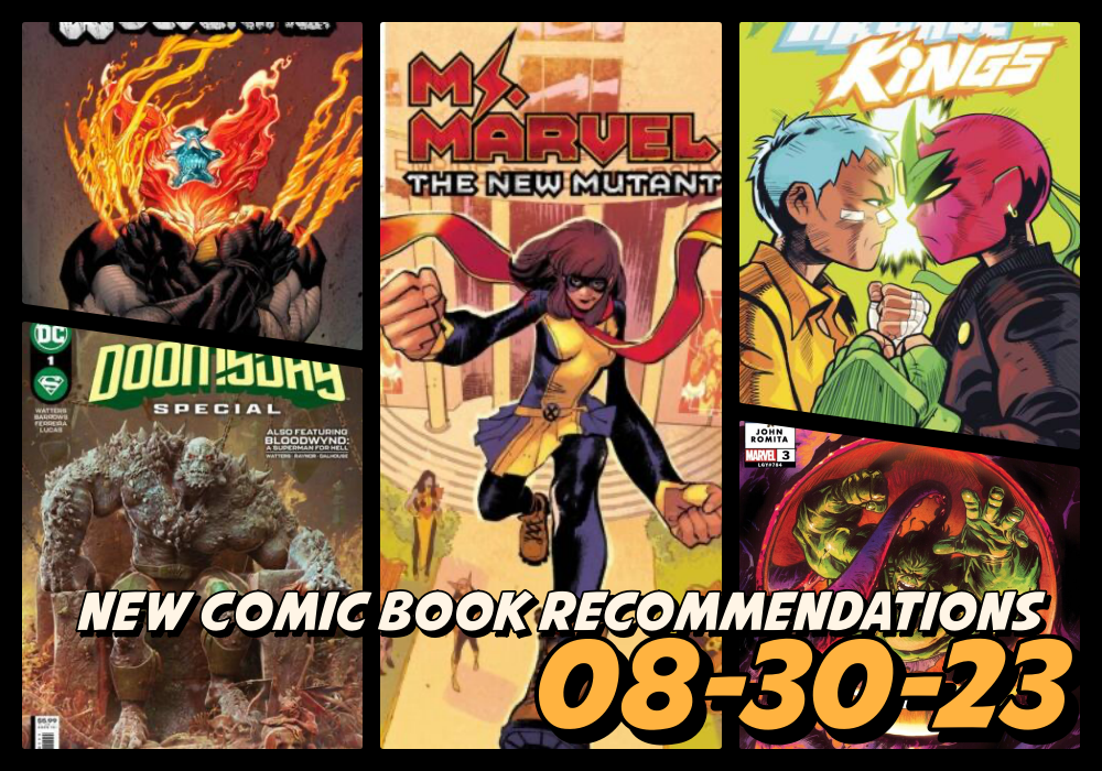 New Comic Book Recommendations | August 30, 2023 - My Comic Universe