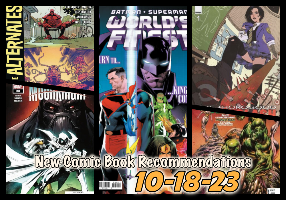 New Comic Book Recommendations | October 18, 2023 - My Comic Universe