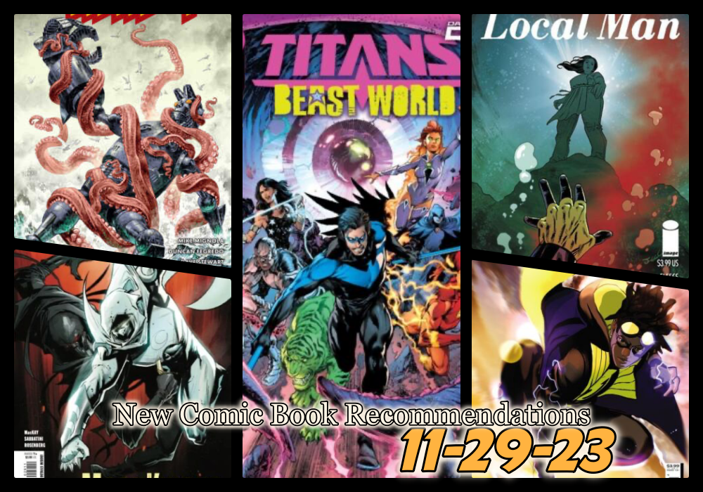 New Comic Book Recommendations | November 29, 2023 - My Comic Universe
