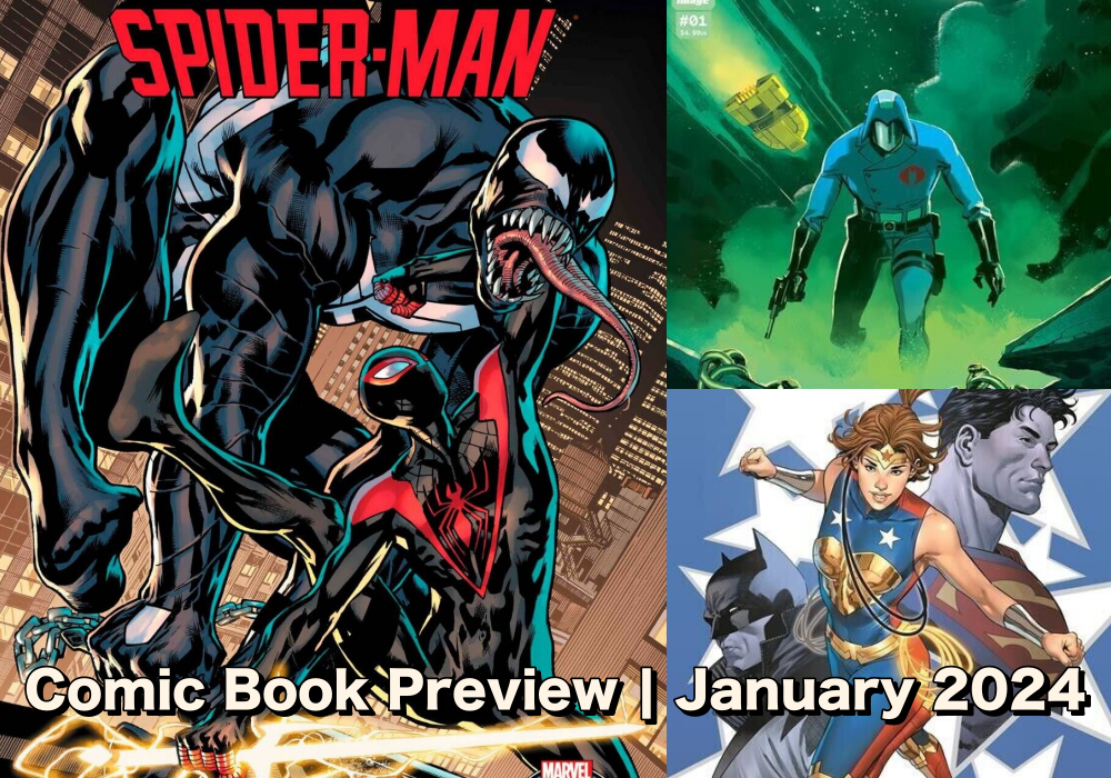 Comic Book Preview | January 2024 - My Comic Universe